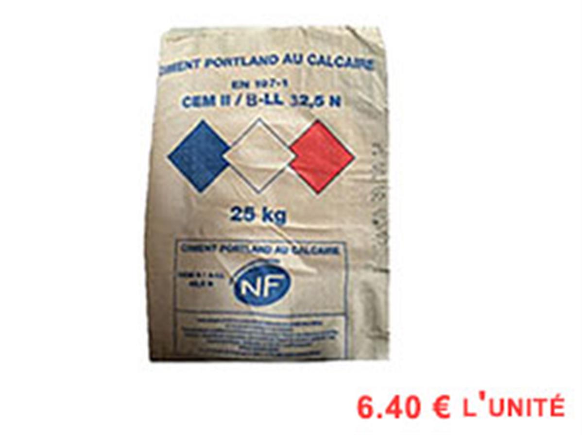 Ciment gris multi-usages sac de 25kg - Parimat.fr - Materiaux de ...